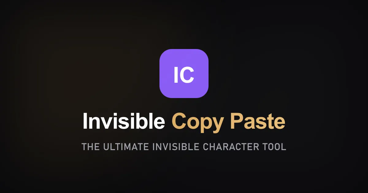 Invisible Text for Discord — Copy Blank Discord Text | InvisibleCopyPaste